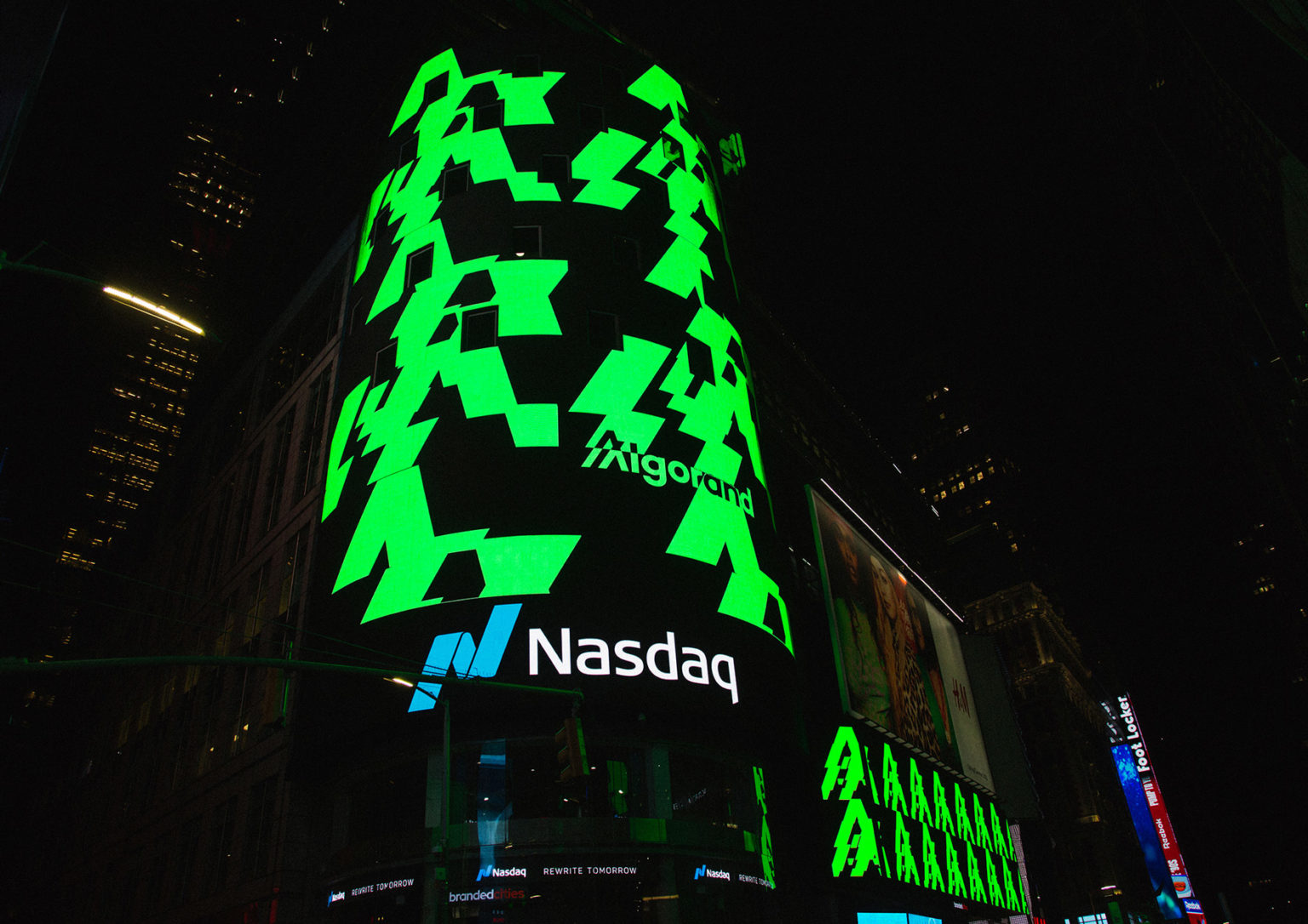 Lights Out at Times Square - Invisible North