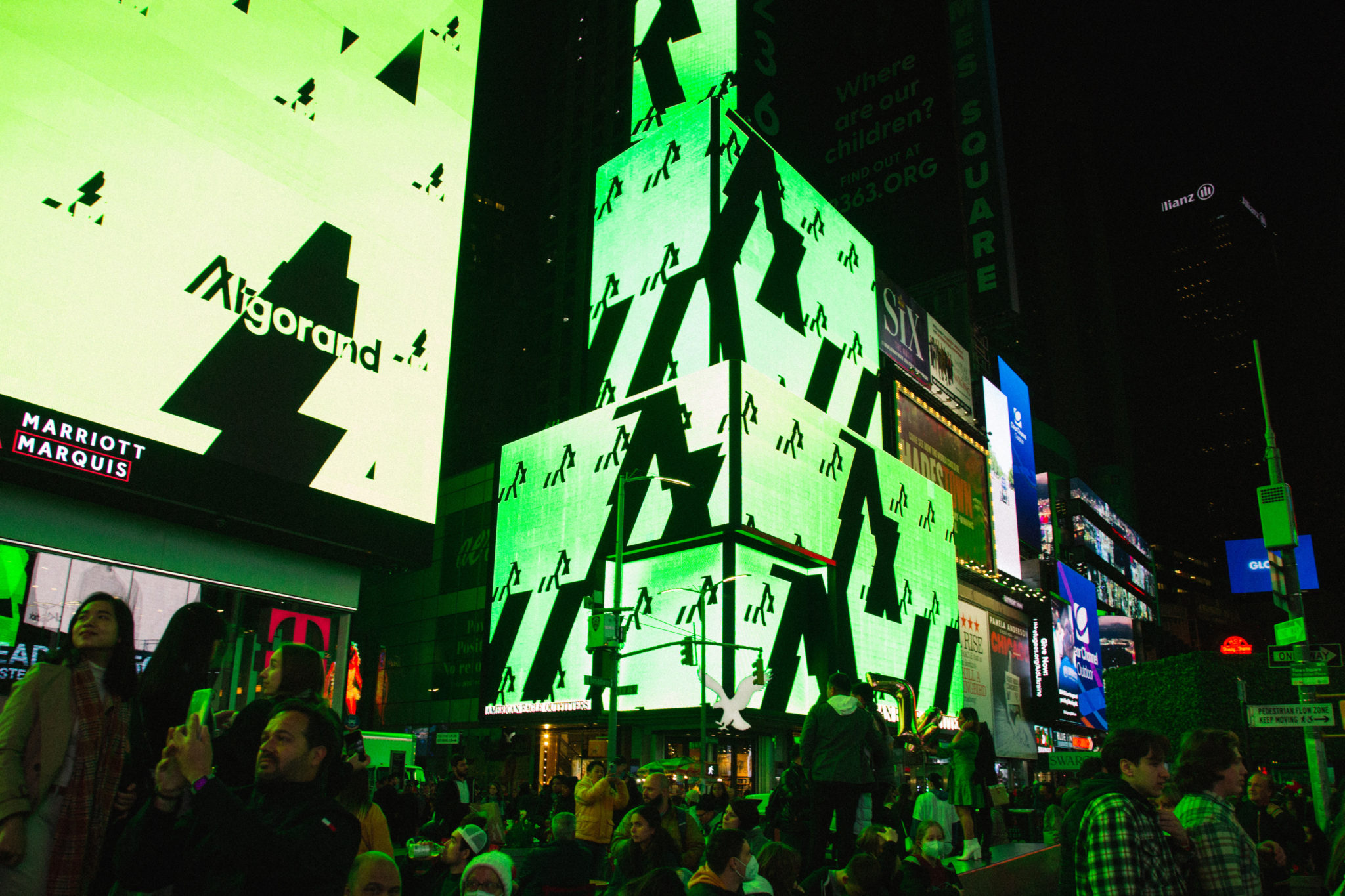Lights Out at Times Square - Invisible North
